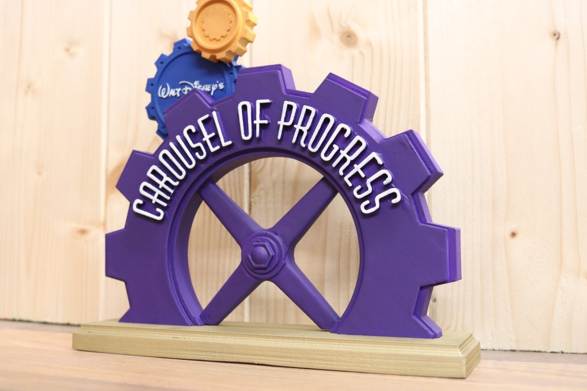 Walt Disney World Inspired Carousel of Progress Sign Scale - Etsy