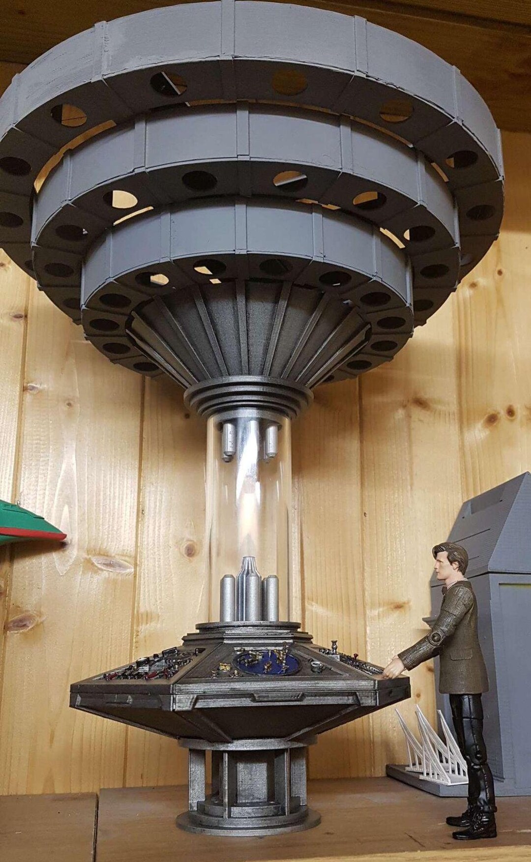 Sci Fi Console Scale Model Diorama Light up 5.5 Inch 1/13 Scale - Etsy