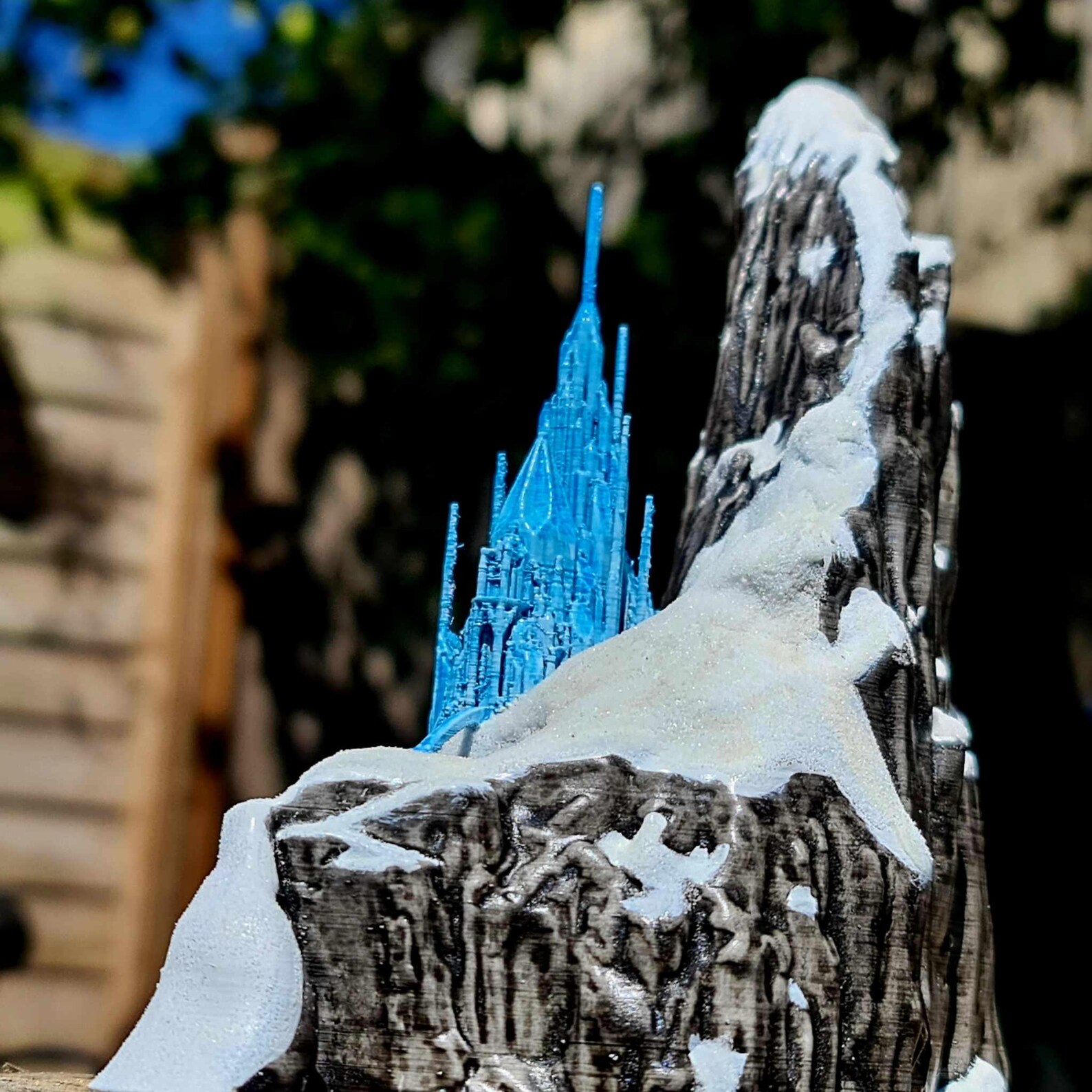 Ice Palace Inspired Fantasy Castle Scale Model. - Etsy