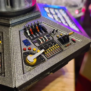 Sci Fi Console Scale Model Diorama Light up 5.5 Inch - 1/13 Scale - Etsy