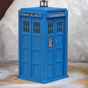 2nd & 3rd Police Box Inspired Exterior 5inch Range Scale (1/13) - Etsy