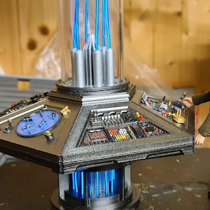 Sci Fi Console Scale Model Diorama Light up 5.5 Inch - 1/13 Scale - Etsy