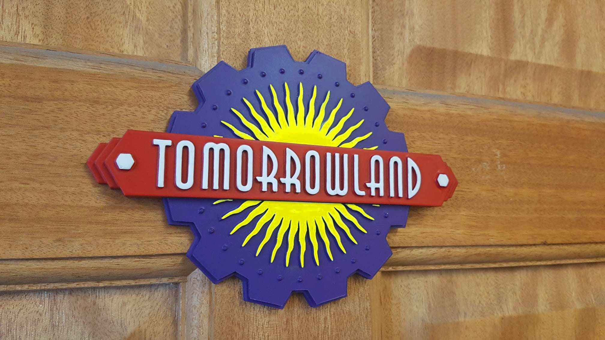 Tomorrowland Inspired Sign Scale Model Replica - Etsy