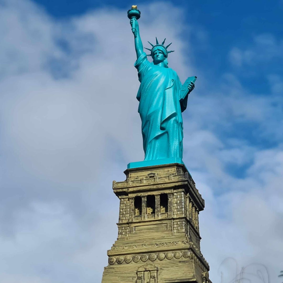 Statue of Liberty Scale Model - Etsy
