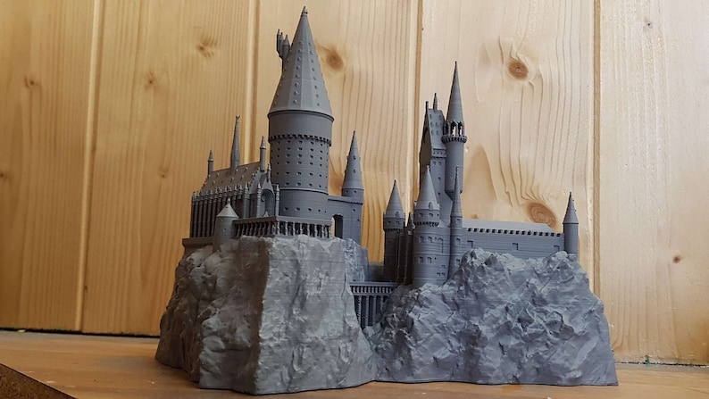 Harry Potter Inspired Hogwarts Castle Scale Model Replica. | Etsy