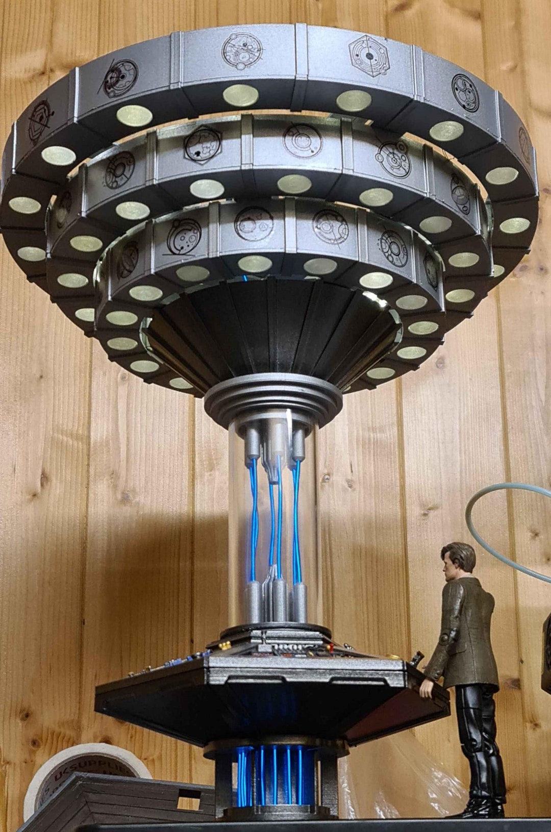 Sci Fi Console Scale Model Diorama Light up 5.5 Inch - 1/13 Scale - Etsy