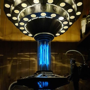 Sci Fi Console Scale Model Diorama Light up 5.5 Inch - 1/13 Scale - Etsy