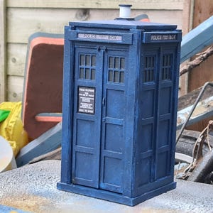 2nd, 3rd & 4th Police Box Inspired Exterior 5inch Range Scale (1/13) - Etsy