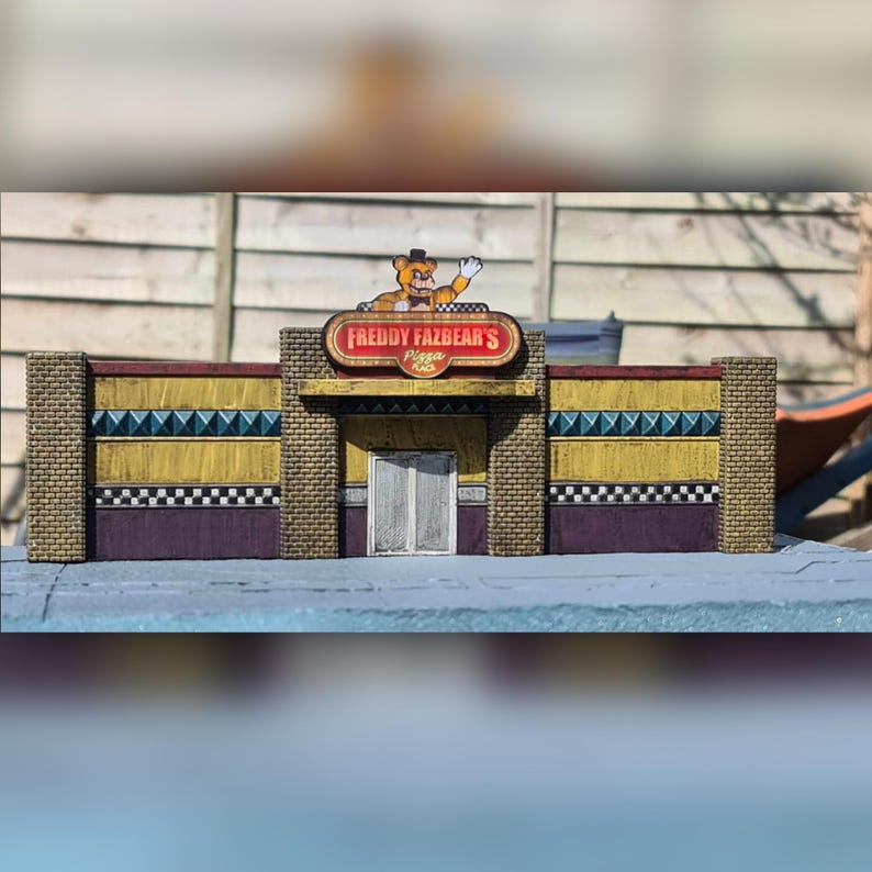 90s Pizza Restaurant Scale Model Diorama - Etsy