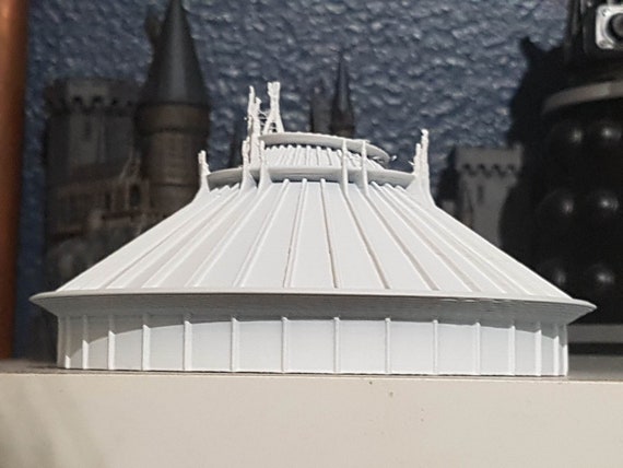 Space Mountain Disney Inspired Space Dome Scale Replica | Etsy