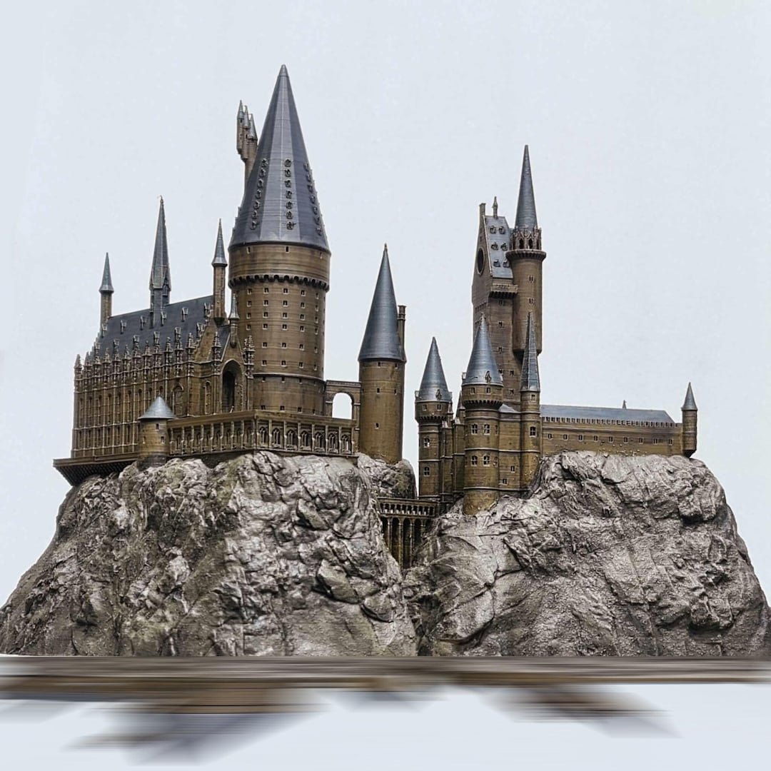 Wizarding Castle Light up Scale Model Replica - Etsy