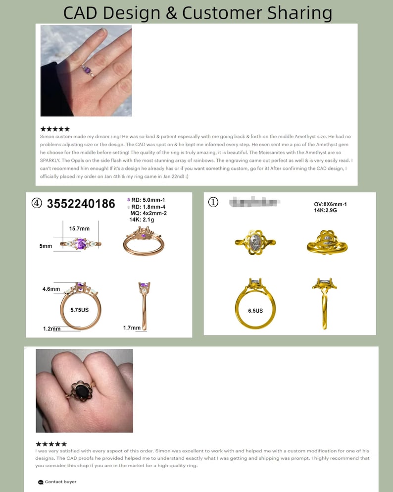 Custom Made Engagement Rings,cad Jewelry Designs,wedding Band,earring ...