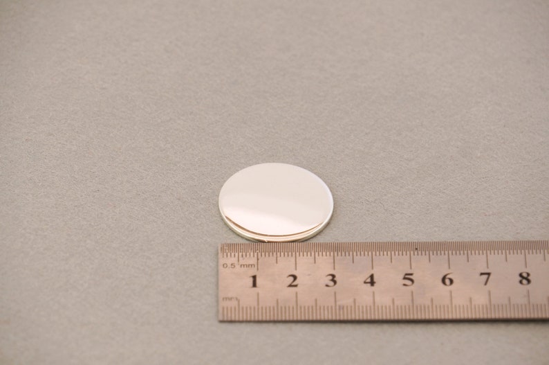 Disc Blank 25mm and 31mmround Disk Disk Billet Round - Etsy