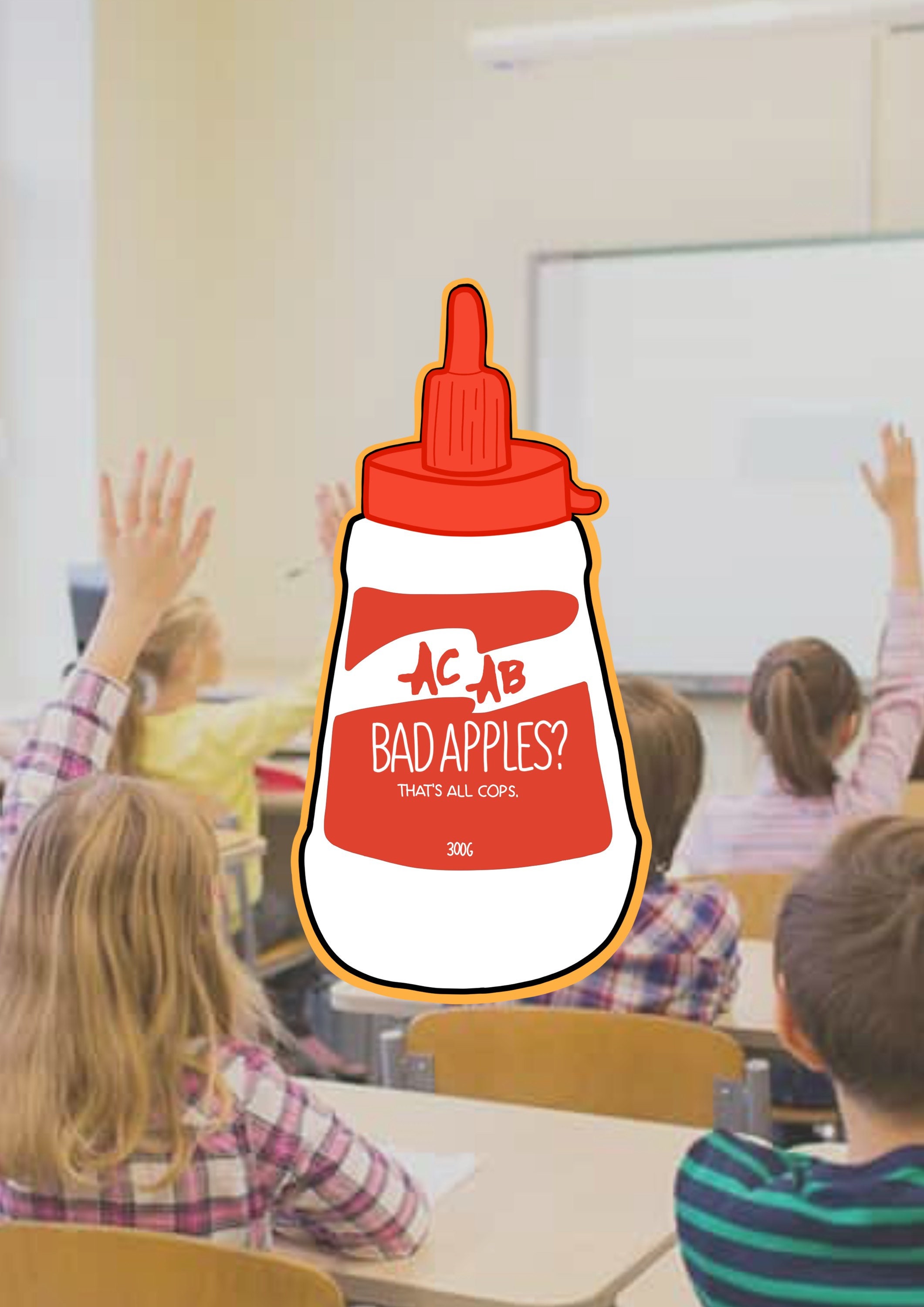 It's a Stick up Sticker. - Etsy