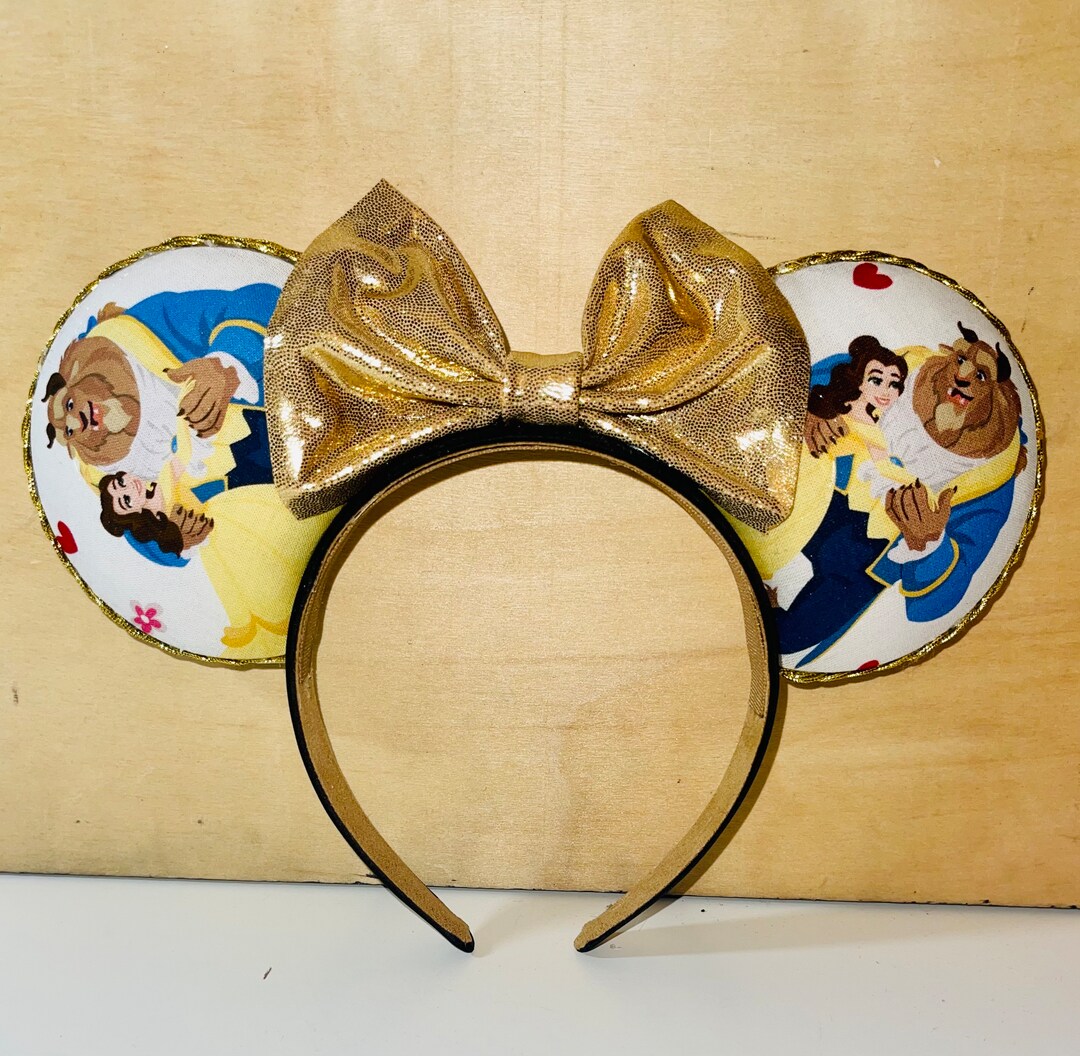 Disney Inspired Ears Beauty and the Beast - Etsy