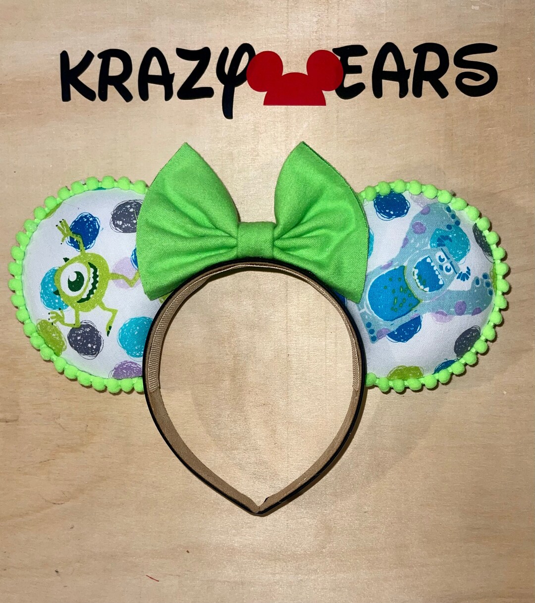 Disney Inspired Ears Monsters Inc - Etsy