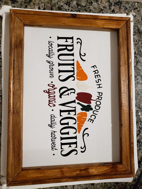 Fresh Produce Country Sign - Etsy