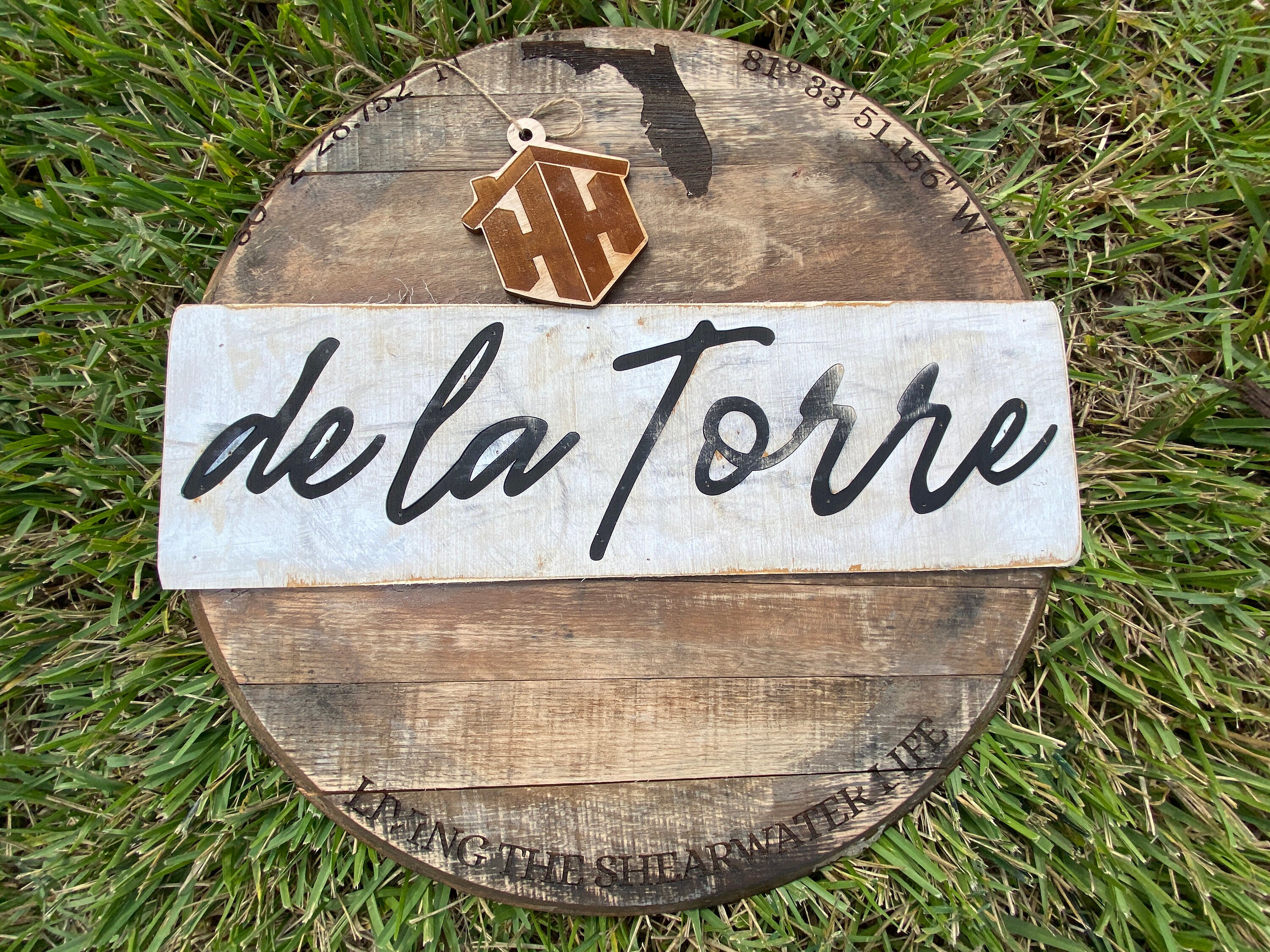 Custom Whiskey Barrel Signs | Etsy