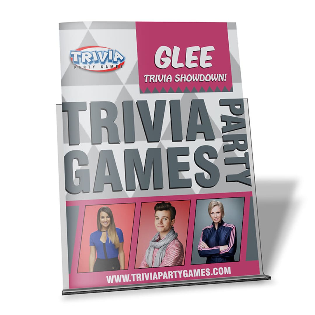 Glee Trivia Party Game - Etsy