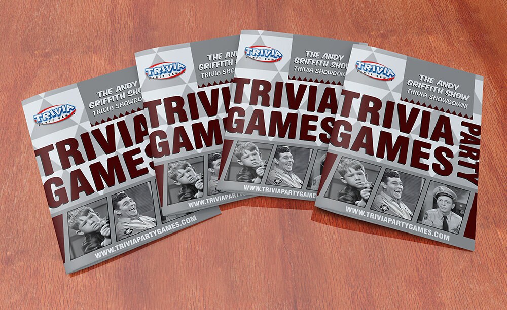 The Andy Griffith Show Trivia Party Game - Etsy