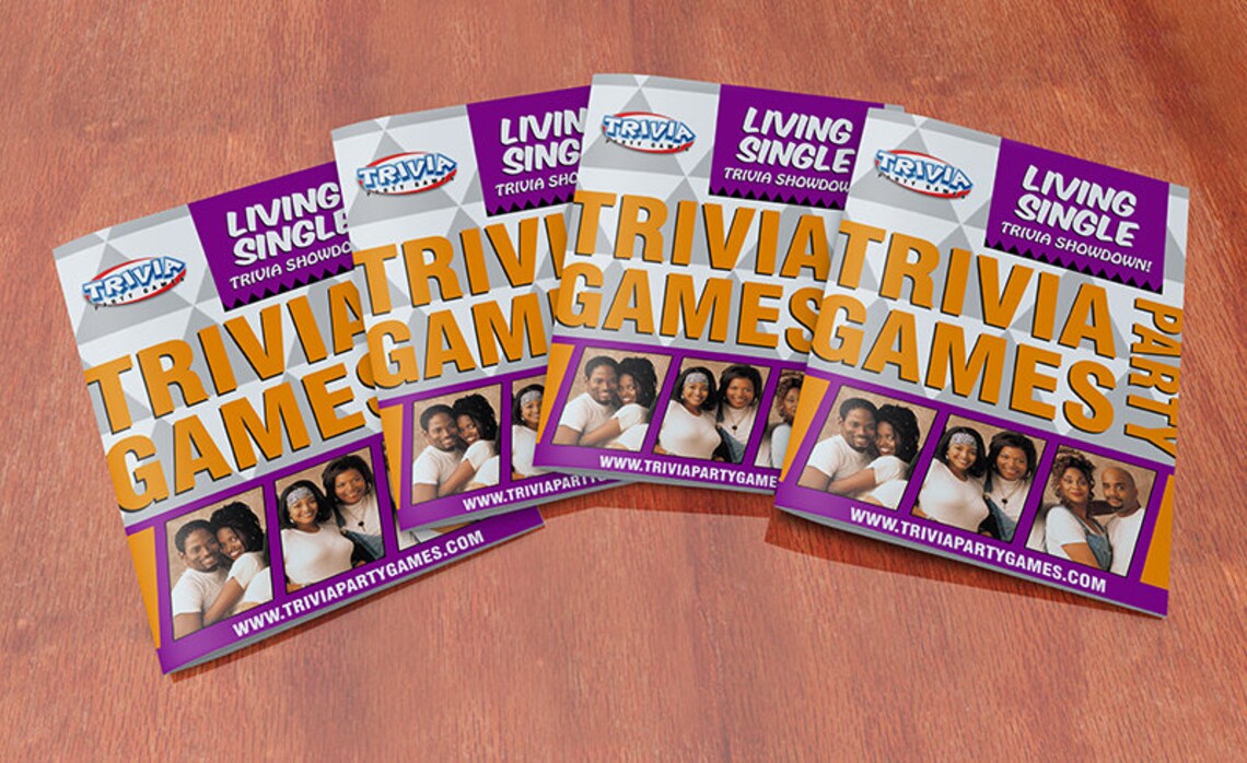 Living Single Trivia Party Game - Etsy