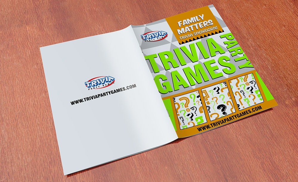 Family Matters Trivia Party Game | Etsy