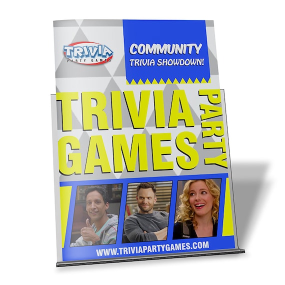Community Trivia Party Game - Etsy