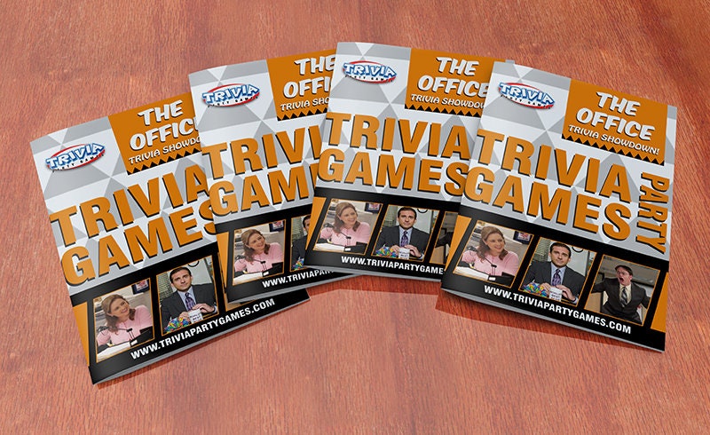 The Office Trivia Party Game - Etsy