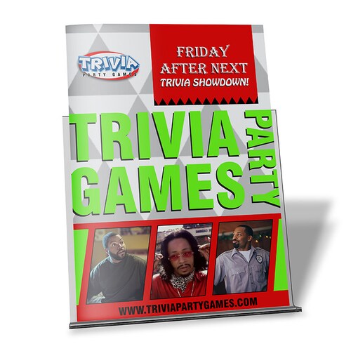 Friday Trivia Party Game - Etsy