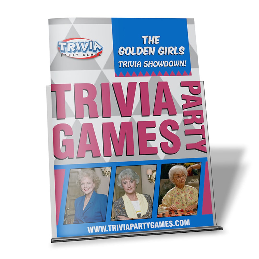 The Golden Girls Trivia Party Game - Etsy