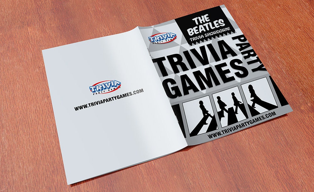 The Beatles Music Trivia Party Game - Etsy