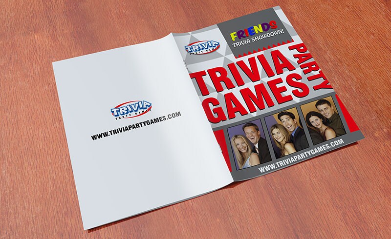 Friends Trivia Party Game - Etsy