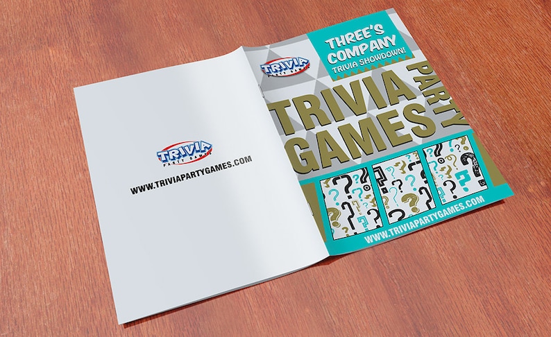Three's Company Trivia Party Game | Etsy