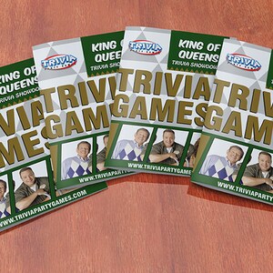 The King of Queens Trivia Party Game - Etsy