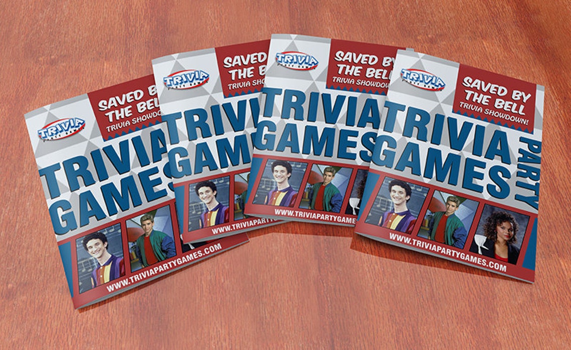 Saved by the Bell Trivia Party Game - Etsy