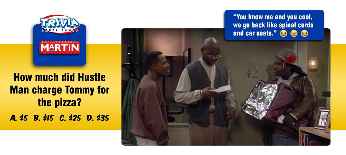 Martin Trivia Party Game - Etsy