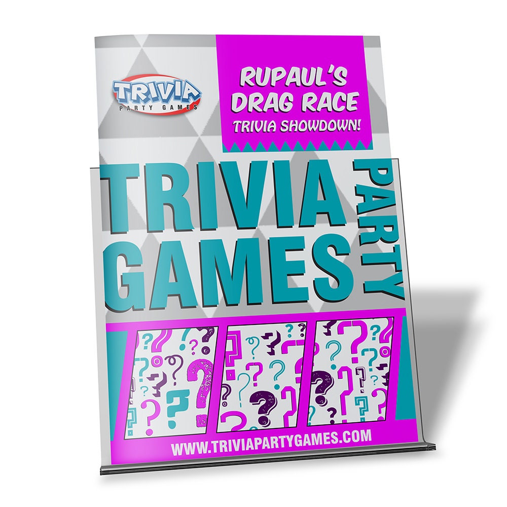 Rupaul's Drag Race Trivia Party Game | Etsy