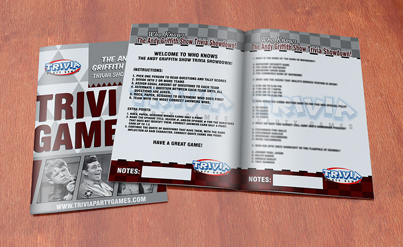 The Andy Griffith Show Trivia Party Game - Etsy