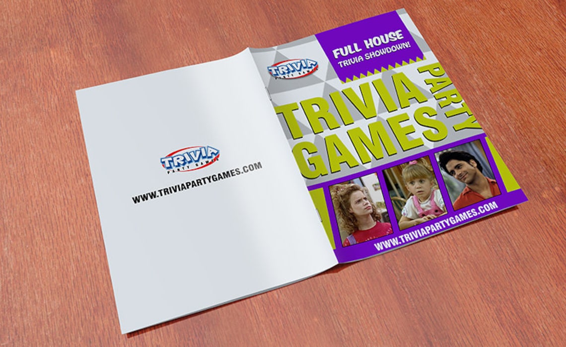 Full House Trivia Party Game - Etsy