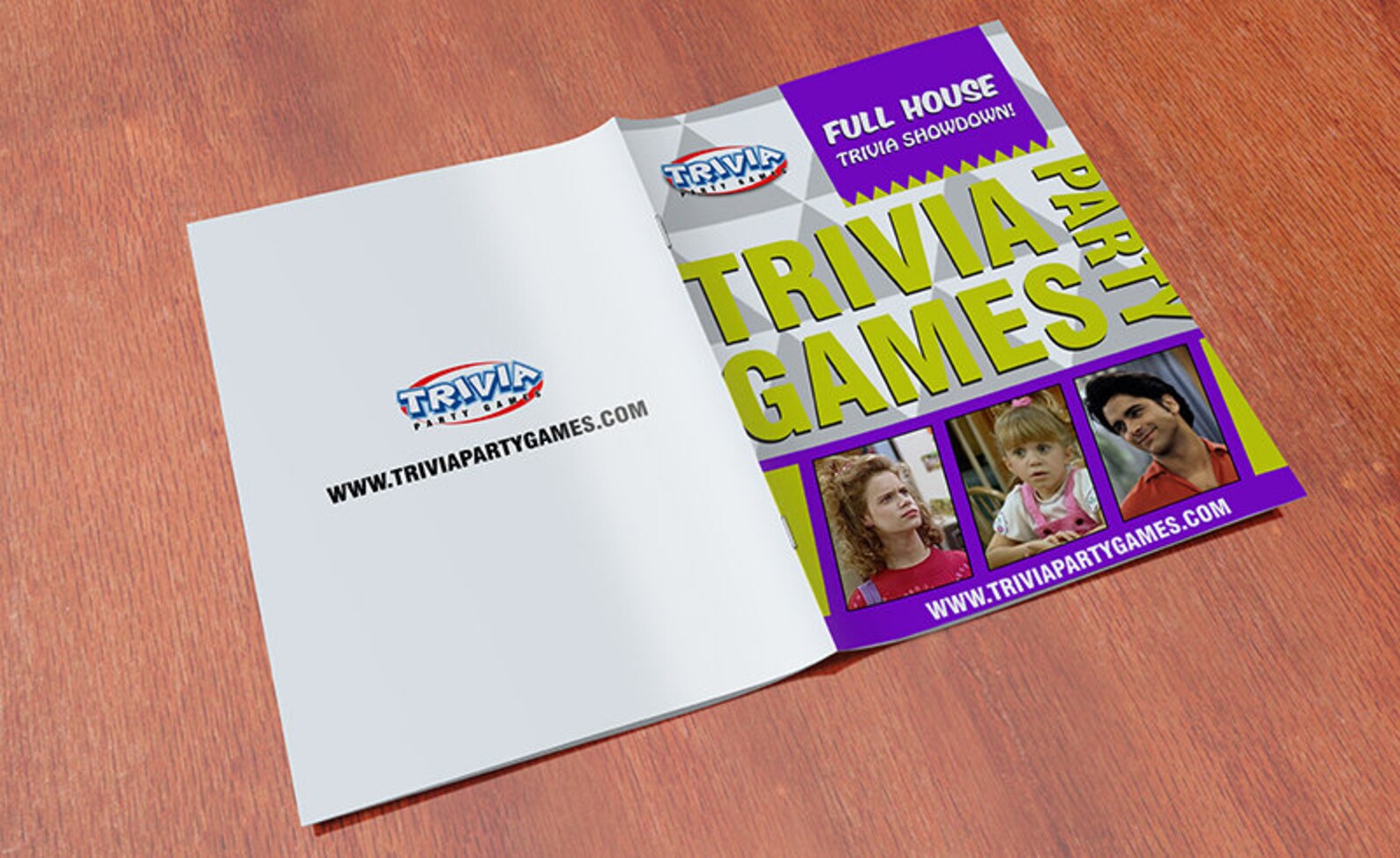Full House Trivia Party Game - Etsy