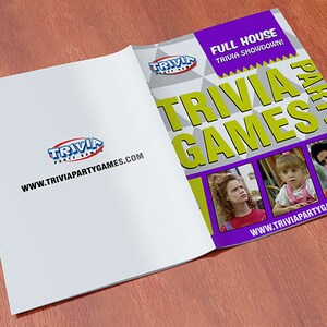Full House Trivia Party Game - Etsy