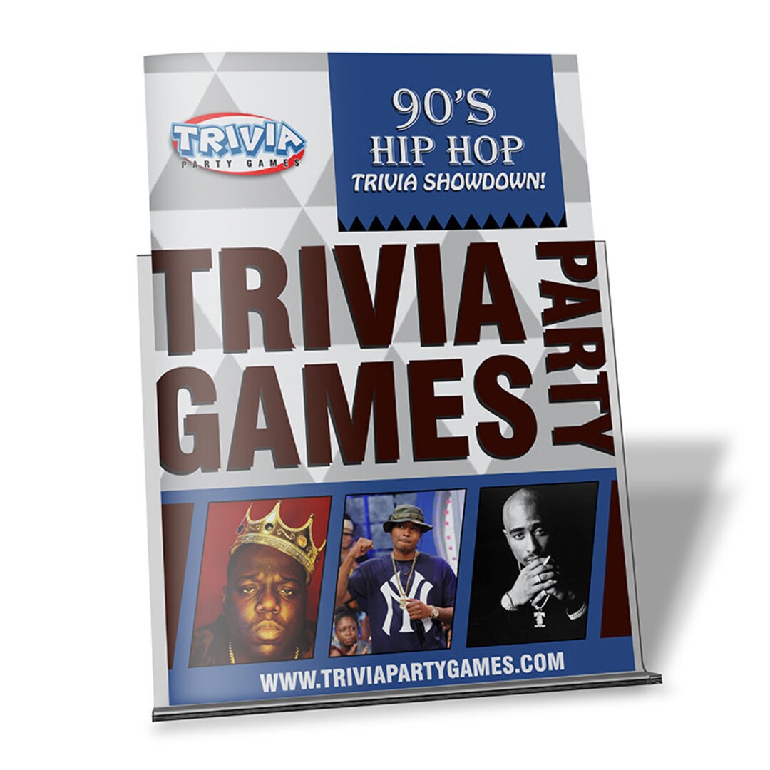 90s Hip Hop Trivia Party Game - Etsy