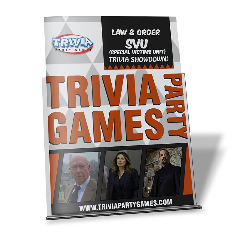 Law & Order SVU Trivia Party Game - Etsy