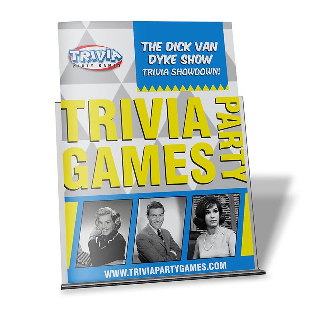 The Dick Van Dyke Show Trivia Party Game - Etsy