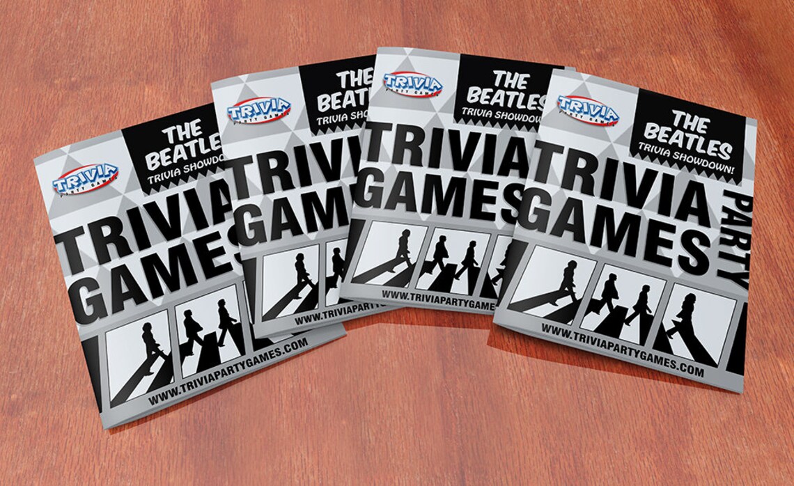 The Beatles Music Trivia Party Game - Etsy