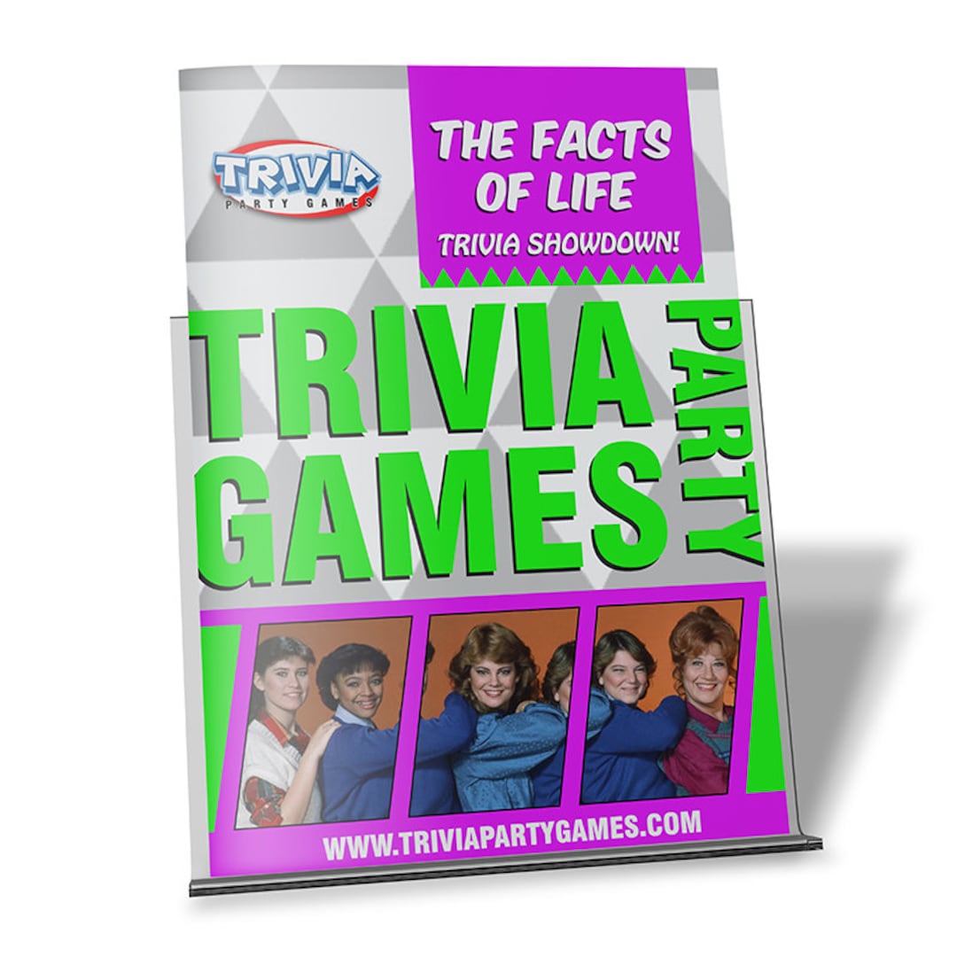 The Facts of Life Trivia Party Game - Etsy