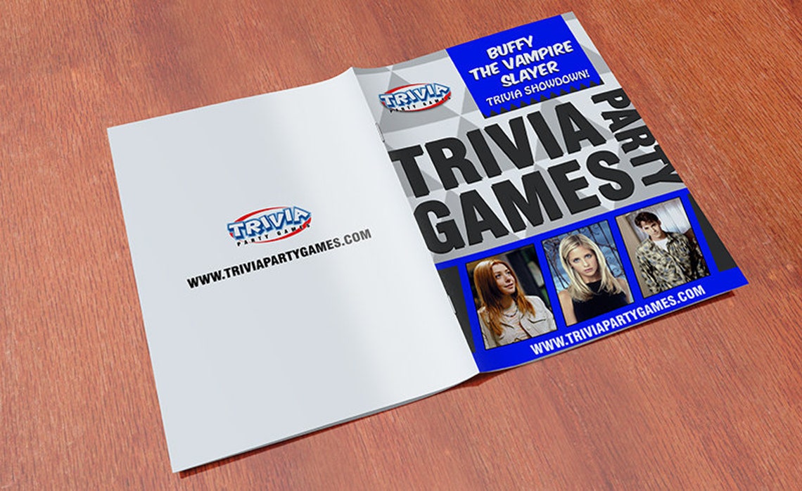 Buffy the Vampire Slayer Trivia Party Game - Etsy