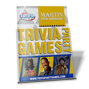 Martin Trivia Party Game - Etsy