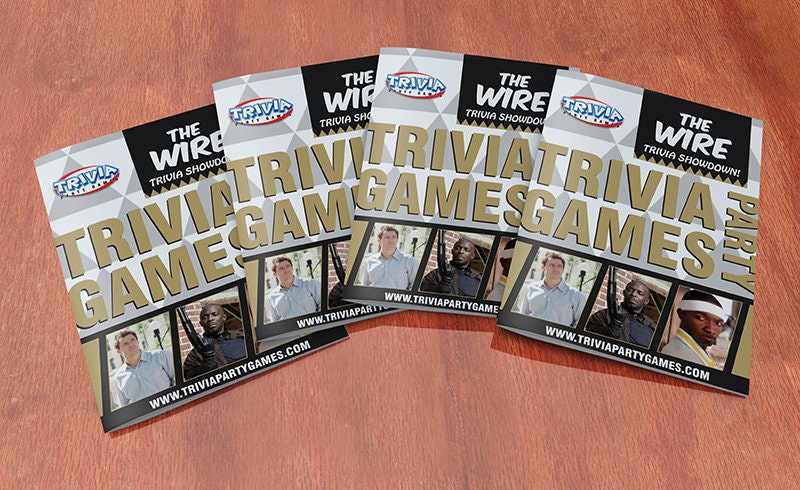 The Wire Trivia Party Game - Etsy