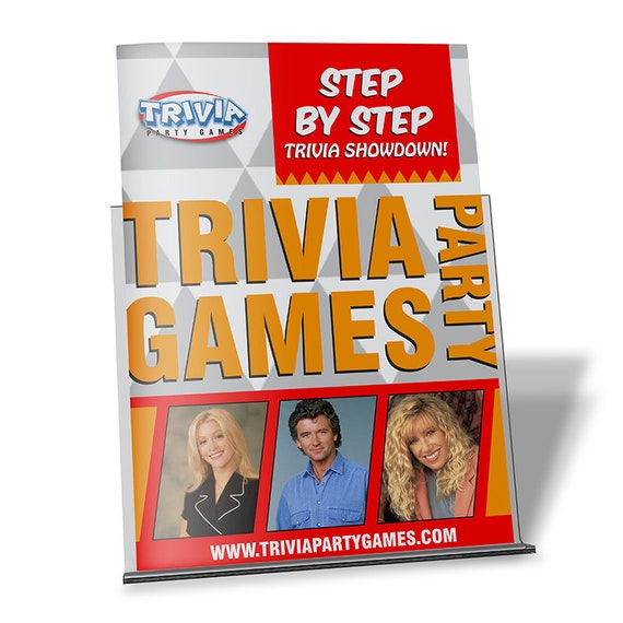 Step by Step Trivia Party Game - Etsy